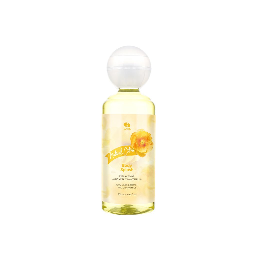 Body Splash Natural Citrus x 500 ml