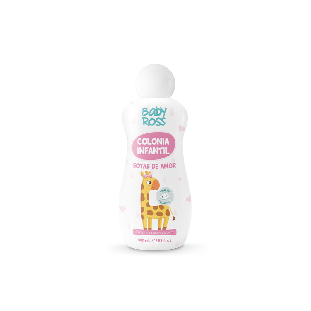 Colonia Baby Ross Gotas de Amor x 400 ml