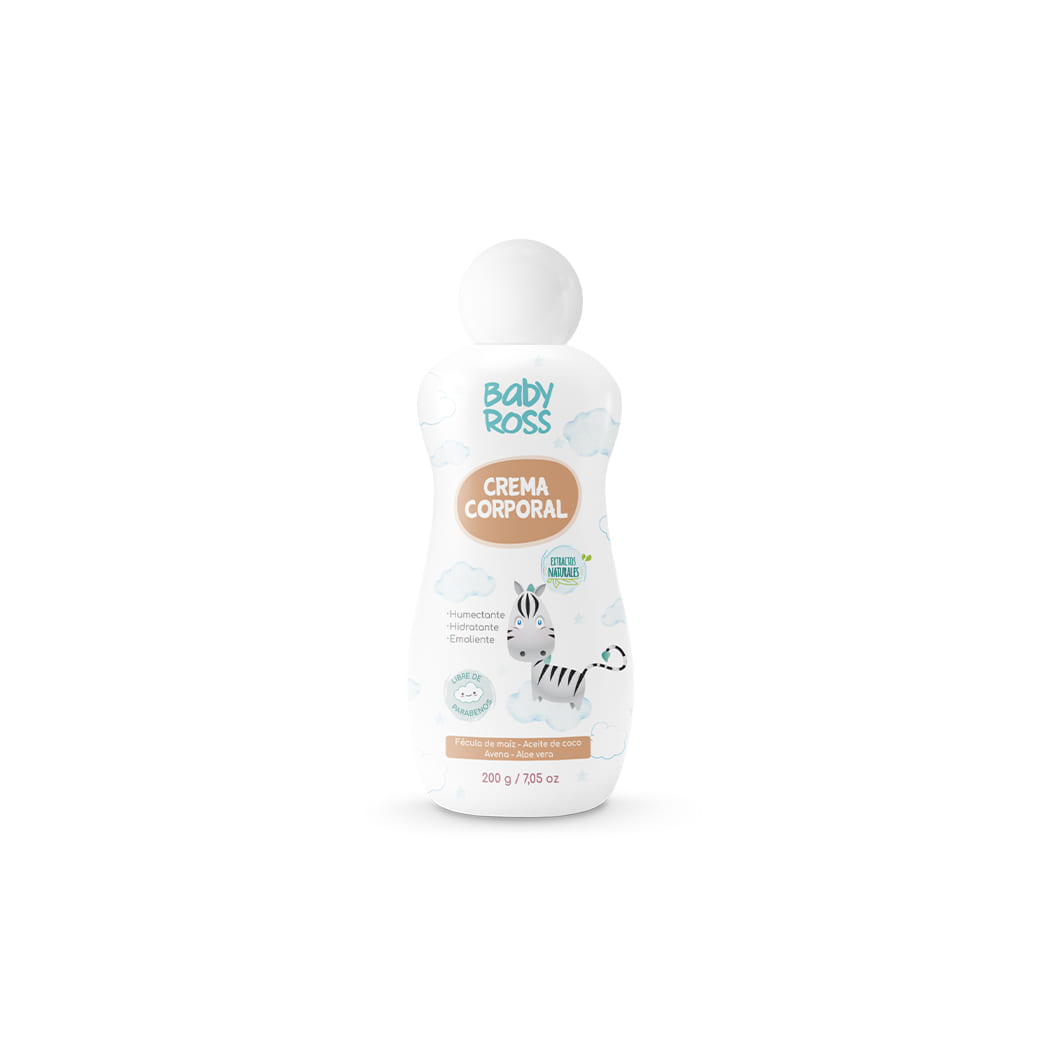Crema para Bebé con Fécula de Maiz Baby Ross