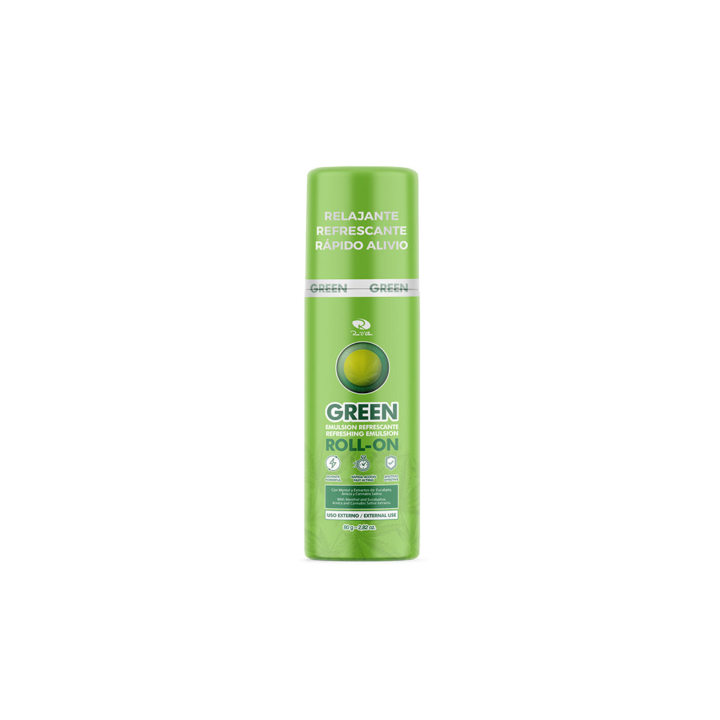 Green Emulsion Refrescante Roll On